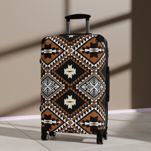 Southwestern, Navajo, Native American, Aztec, Western Suitcase/luggage ...