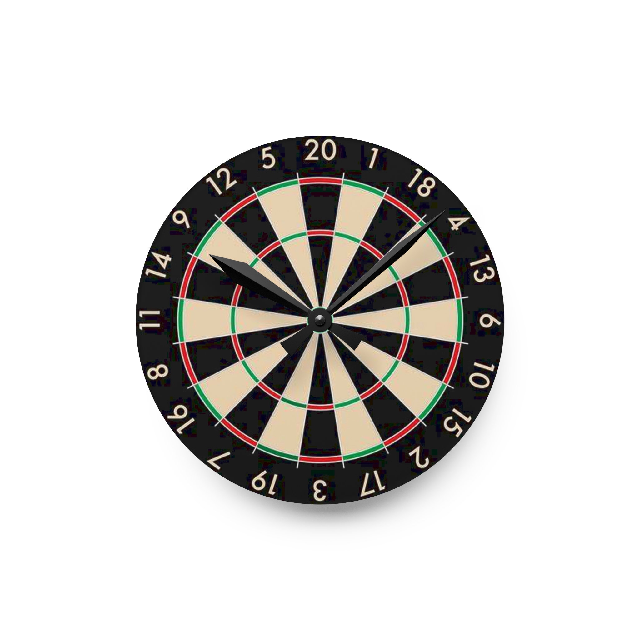 Dart Board Clock/game Clock/home & Living/home Decor and Accessories ...