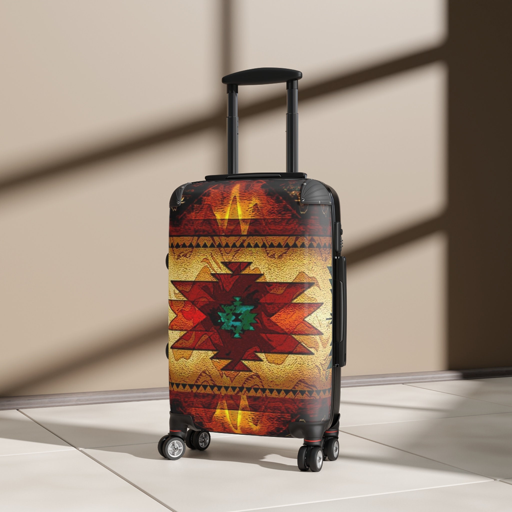 Western Suitcases Aztec Luggage Southwestern Navajo Travel Accessories ...