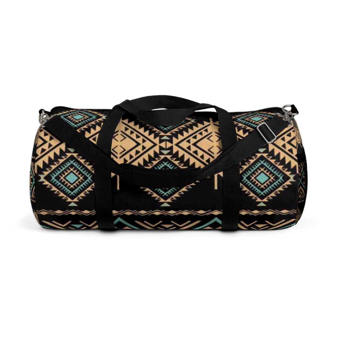 Aztec Duffel Bag Southwestern Tote Navajo Luggage Carry on Clothes Bag ...