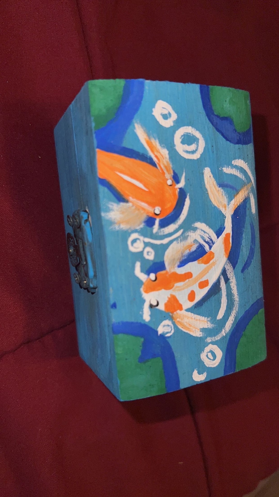 Koi Fish Pond Box - Etsy