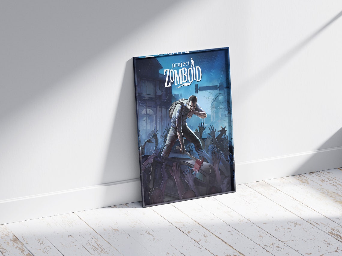 Project Zomboid Poster Print | Gaming Poster | Room Decor | Wall Decor ...