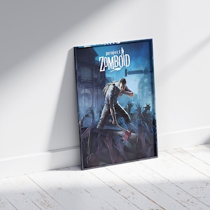 Project Zomboid Poster Print | Gaming Poster | Room Decor | Wall Decor ...
