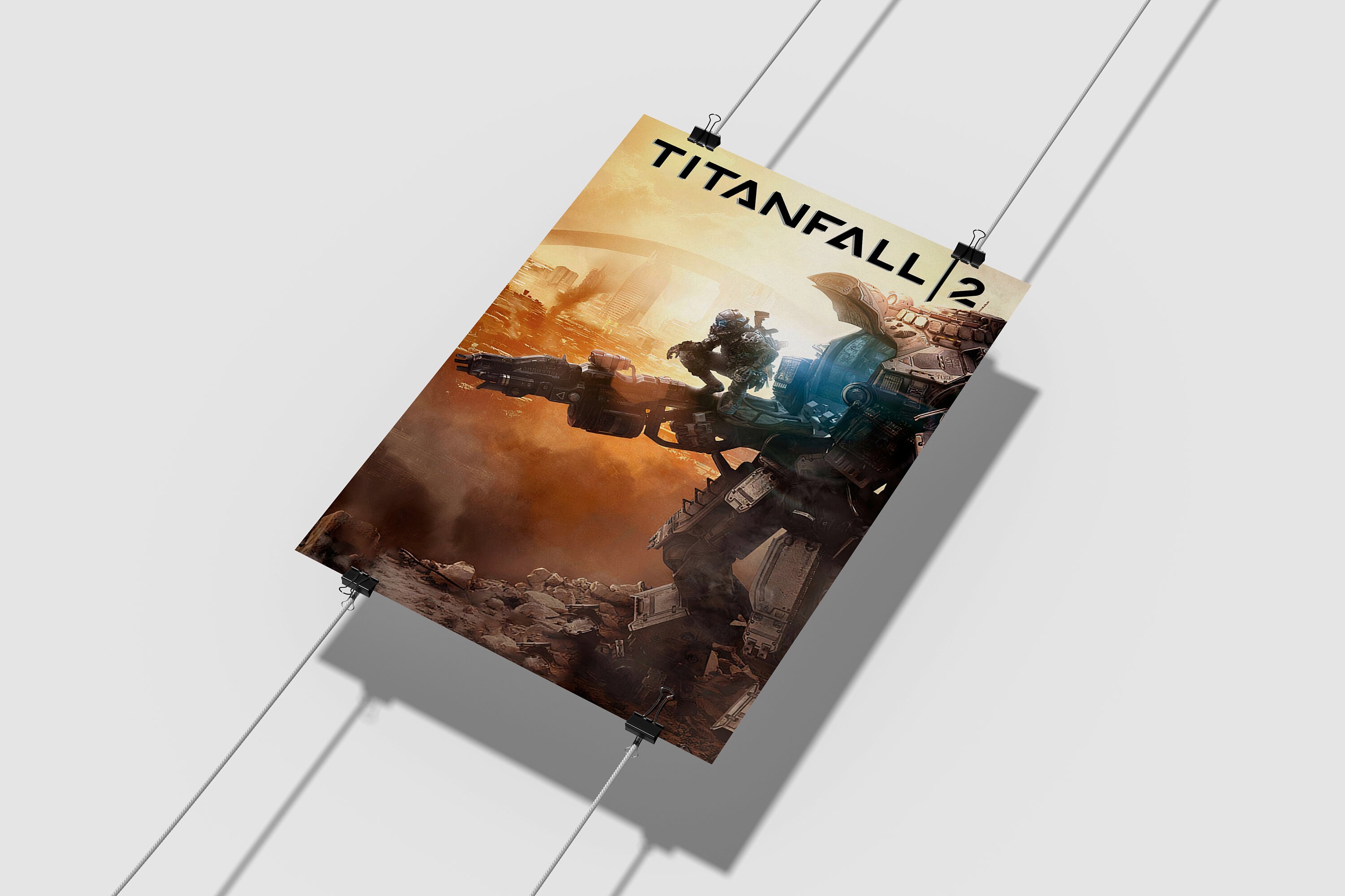 Titanfall 2 Poster Print Gaming Poster Room Decor Wall Decor Gaming Decor Gaming Gifts Video ...