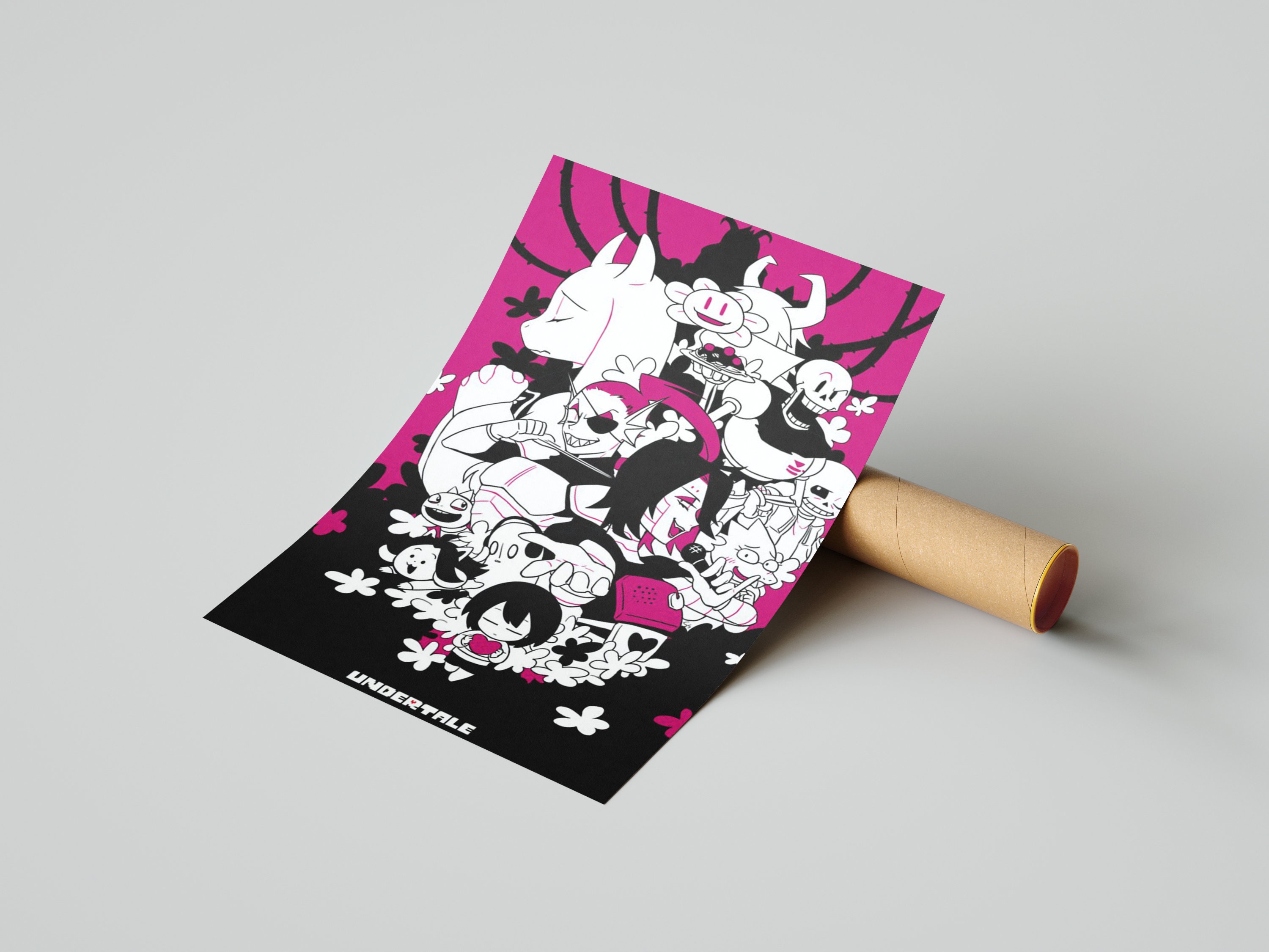 Undertale Poster Print | Gaming Poster | Room Decor | Wall Decor ...