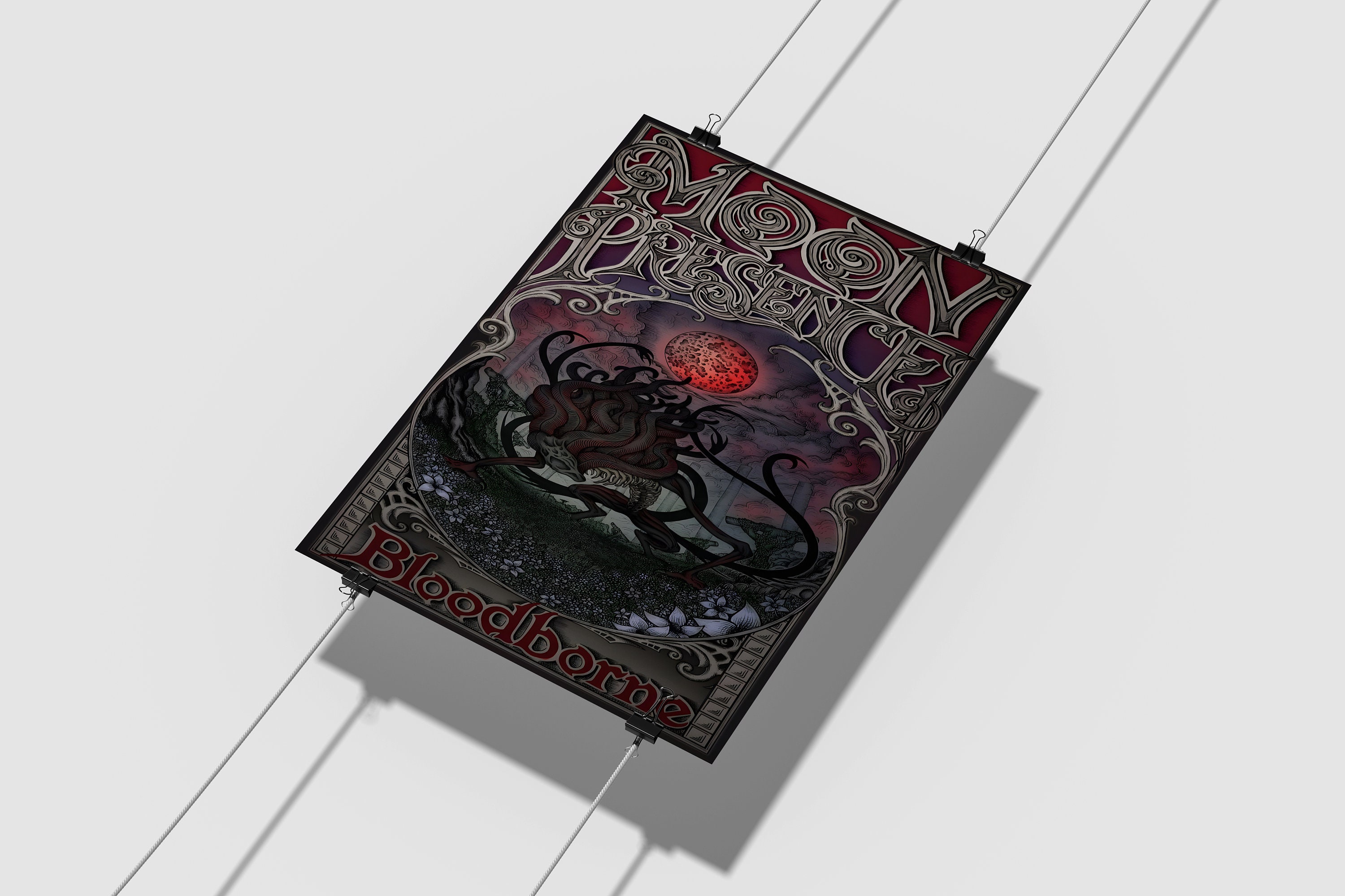 Bloodborne Poster Print Gaming Poster Room Decor Wall - Etsy