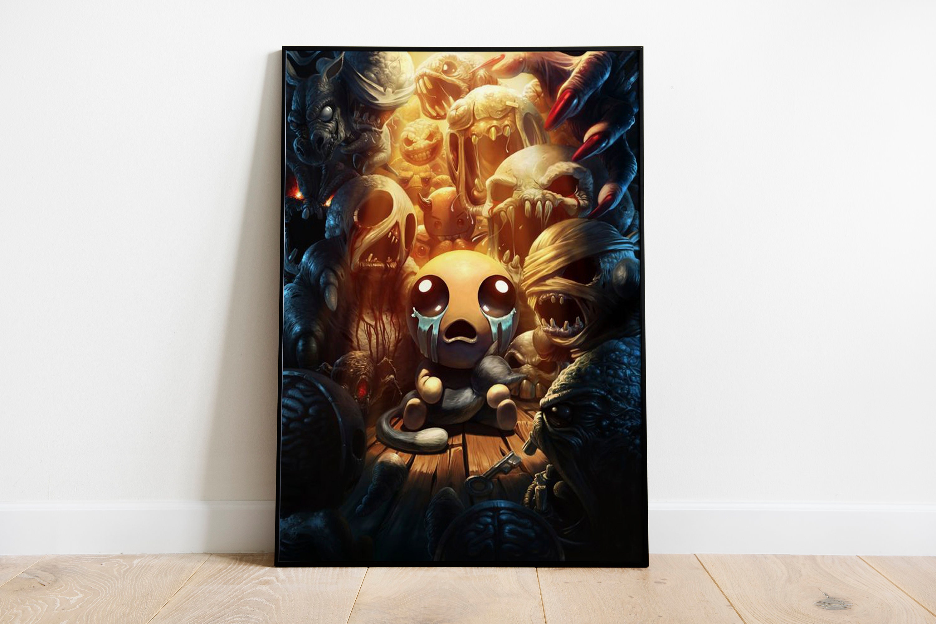 The Binding of Isaac Poster Print Gaming Poster Room Decor Wall Decor ...