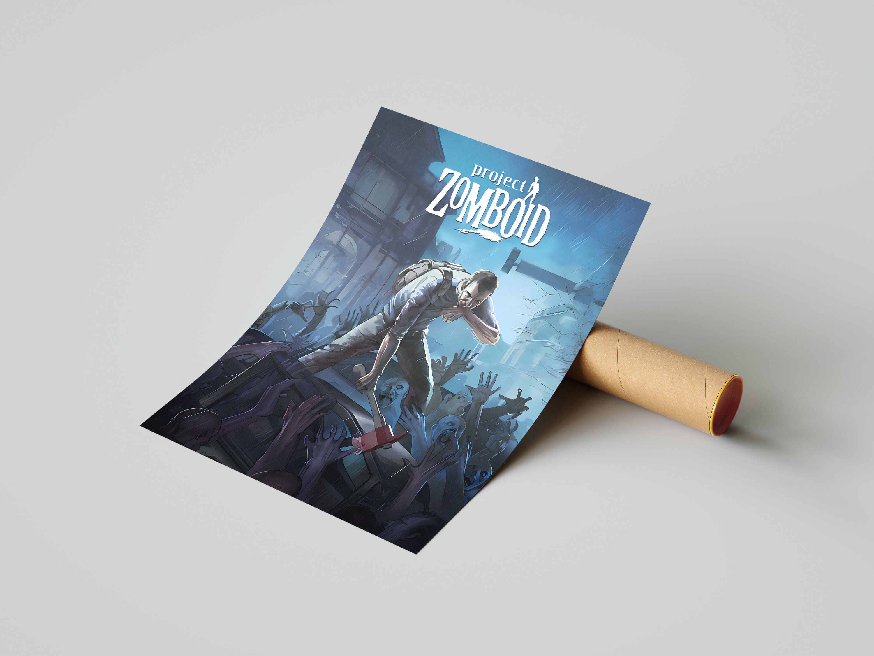 Project Zomboid Poster Print | Gaming Poster | Room Decor | Wall Decor ...