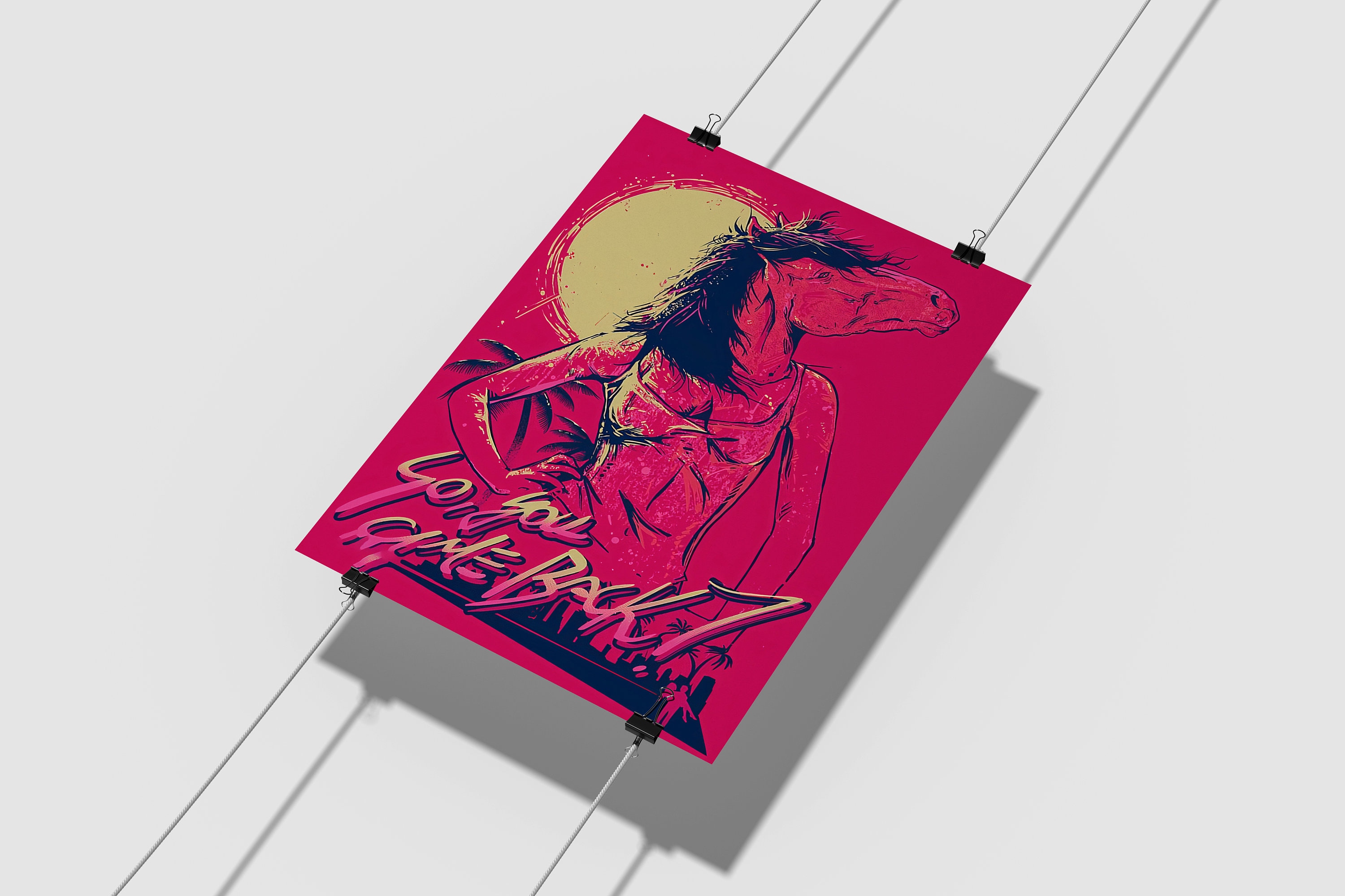 Hotline Miami Poster Print Gaming Poster Room Decor Wall - Etsy