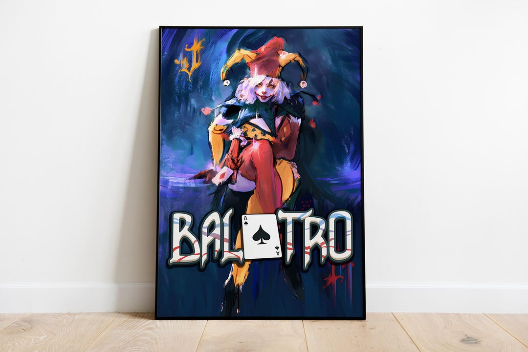 Balatro Poster Print Gaming Poster Room Decor Wall Decor Gaming Decor ...