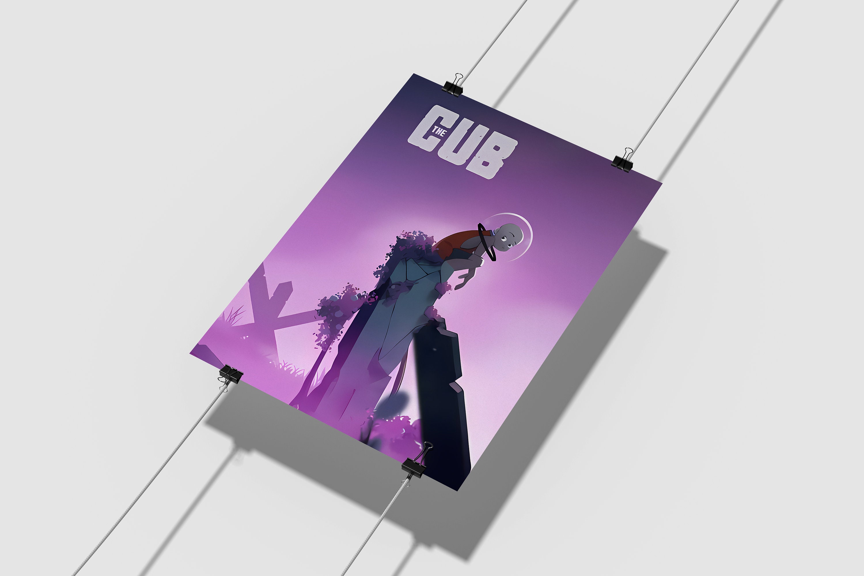 The Cub Poster Print | Gaming Poster | Room Decor | Wall Decor | Gaming ...