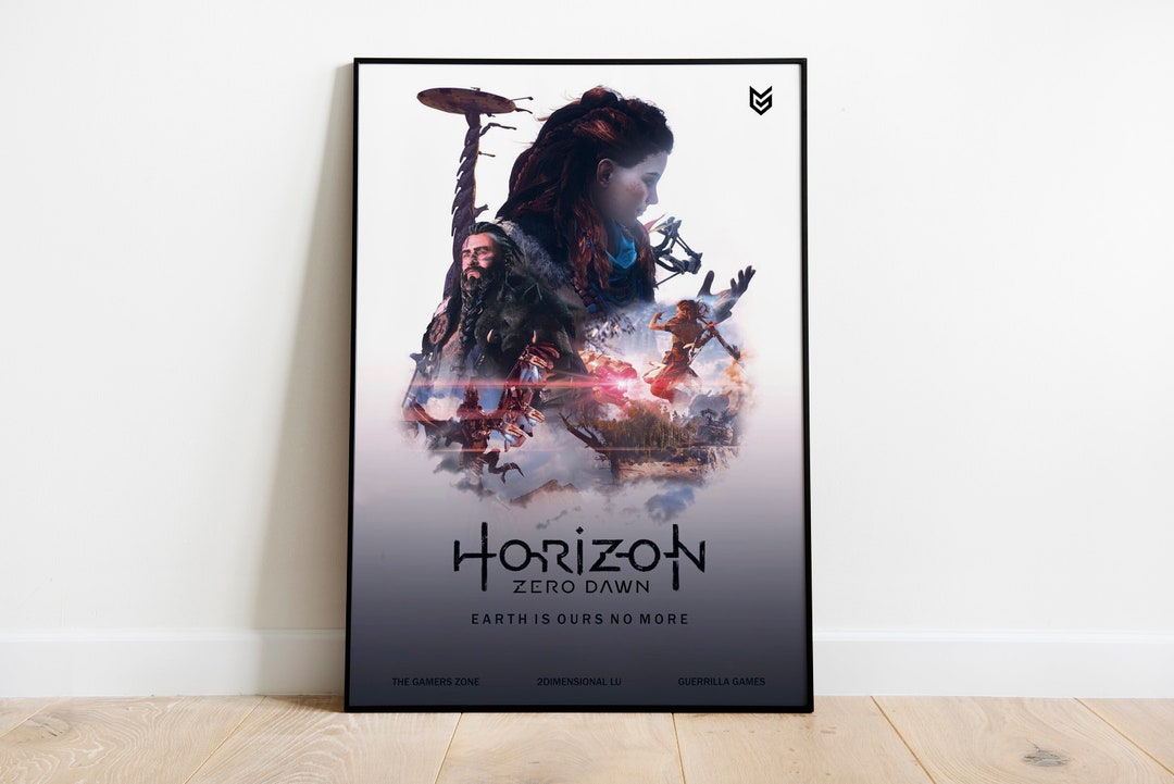 Horizon Zero Dawn Poster Print | Gaming Poster | Room Decor | Wall ...