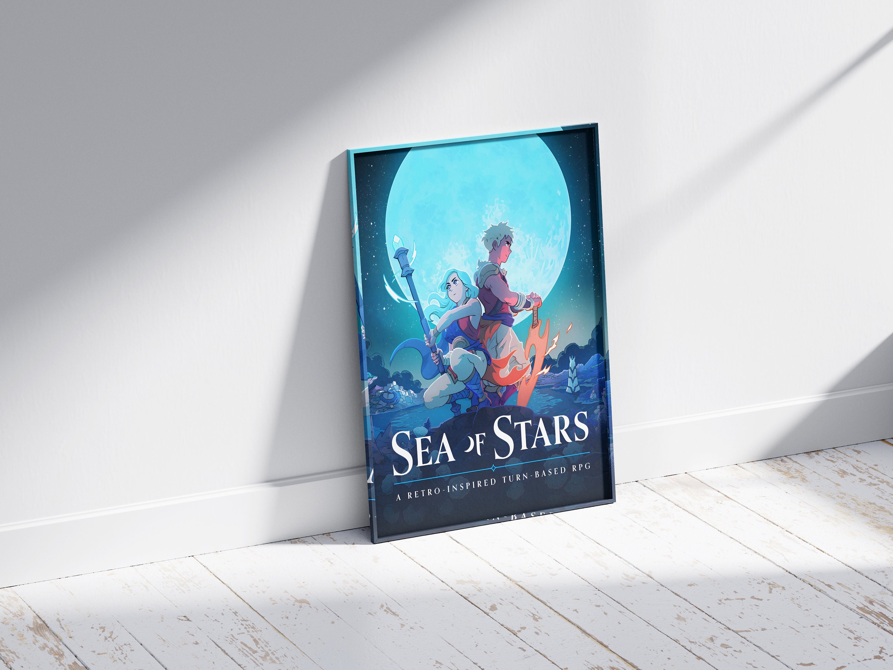 Sea of Stars Poster Print Gaming Poster Room Decor Wall - Etsy