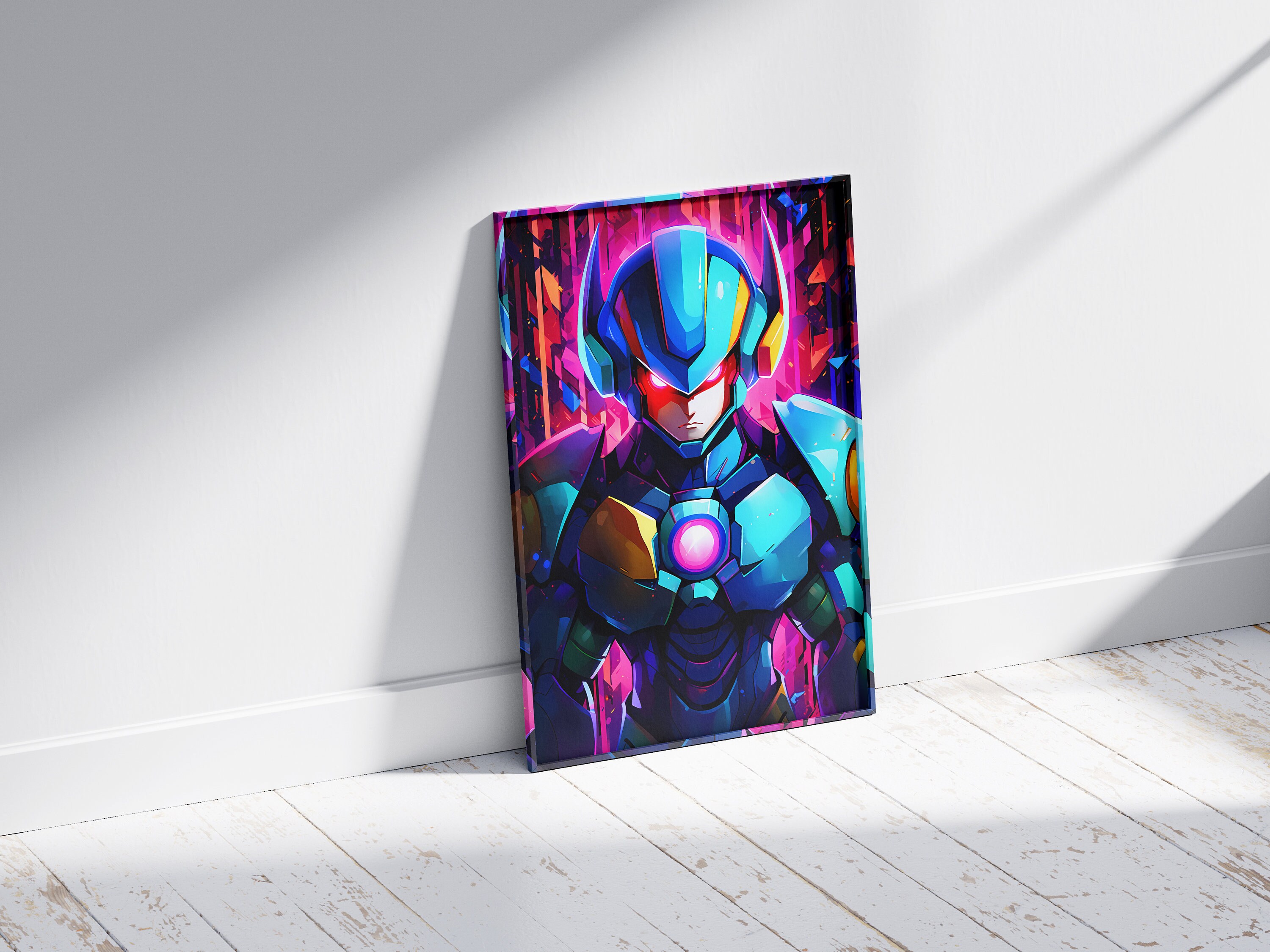 Mega Man X Poster Print Gaming Poster Room Decor Wall Decor Gaming ...