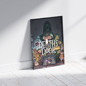 Death's Door Poster Print | Gaming Poster | Room Decor | Wall Decor ...