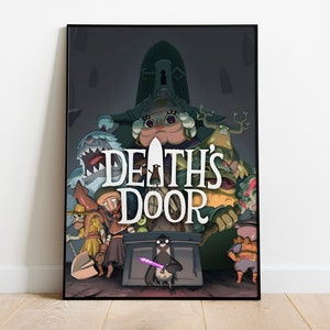 Death's Door Poster Print | Gaming Poster | Room Decor | Wall Decor ...