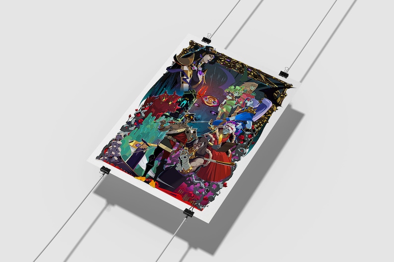 Hades Poster Print Gaming Poster Room Decor Wall Decor - Etsy