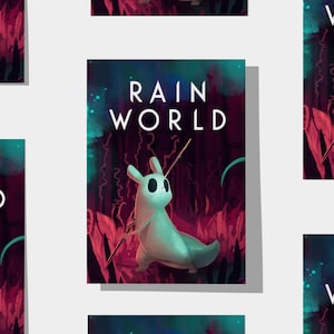 Rain World Poster Print | Gaming Poster | Room Decor | Wall Decor ...