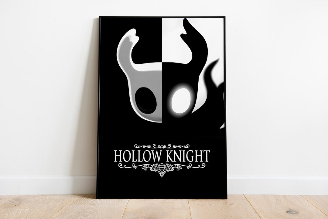 Hollow Knight Poster Print | Gaming Poster | Room Decor | Wall Decor ...