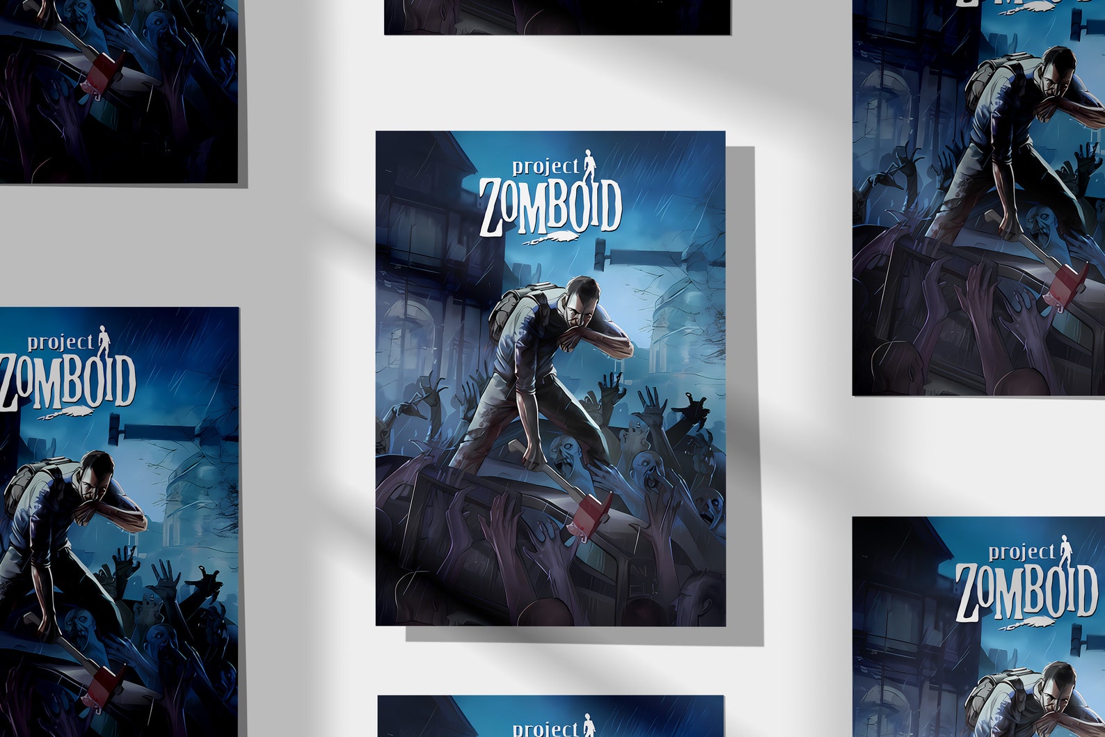 Project Zomboid Poster Print | Gaming Poster | Room Decor | Wall Decor ...