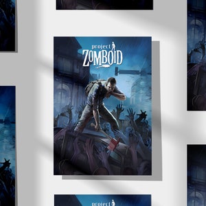 Project Zomboid Poster Print | Gaming Poster | Room Decor | Wall Decor ...