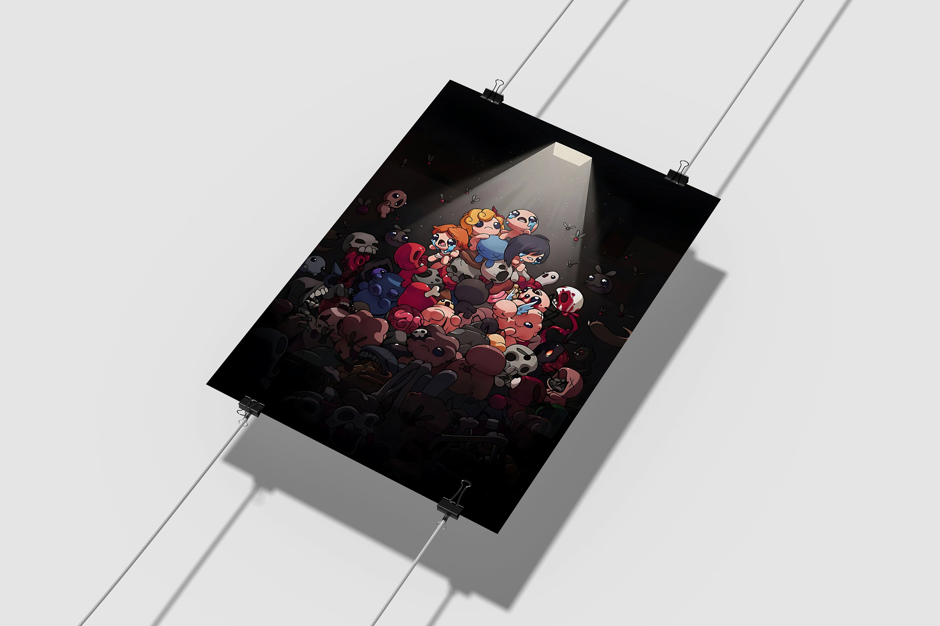 The Binding of Isaac Poster Print | Gaming Poster | Room Decor | Wall ...