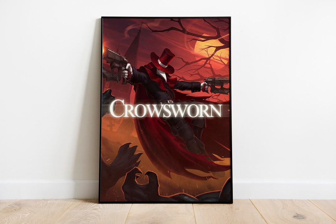 Crowsworn Poster Print | Gaming Poster | Room Decor | Wall Decor ...