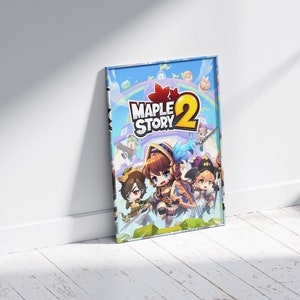 Maple Story 2 Poster Print | Gaming Poster | Room Decor | Wall Decor ...