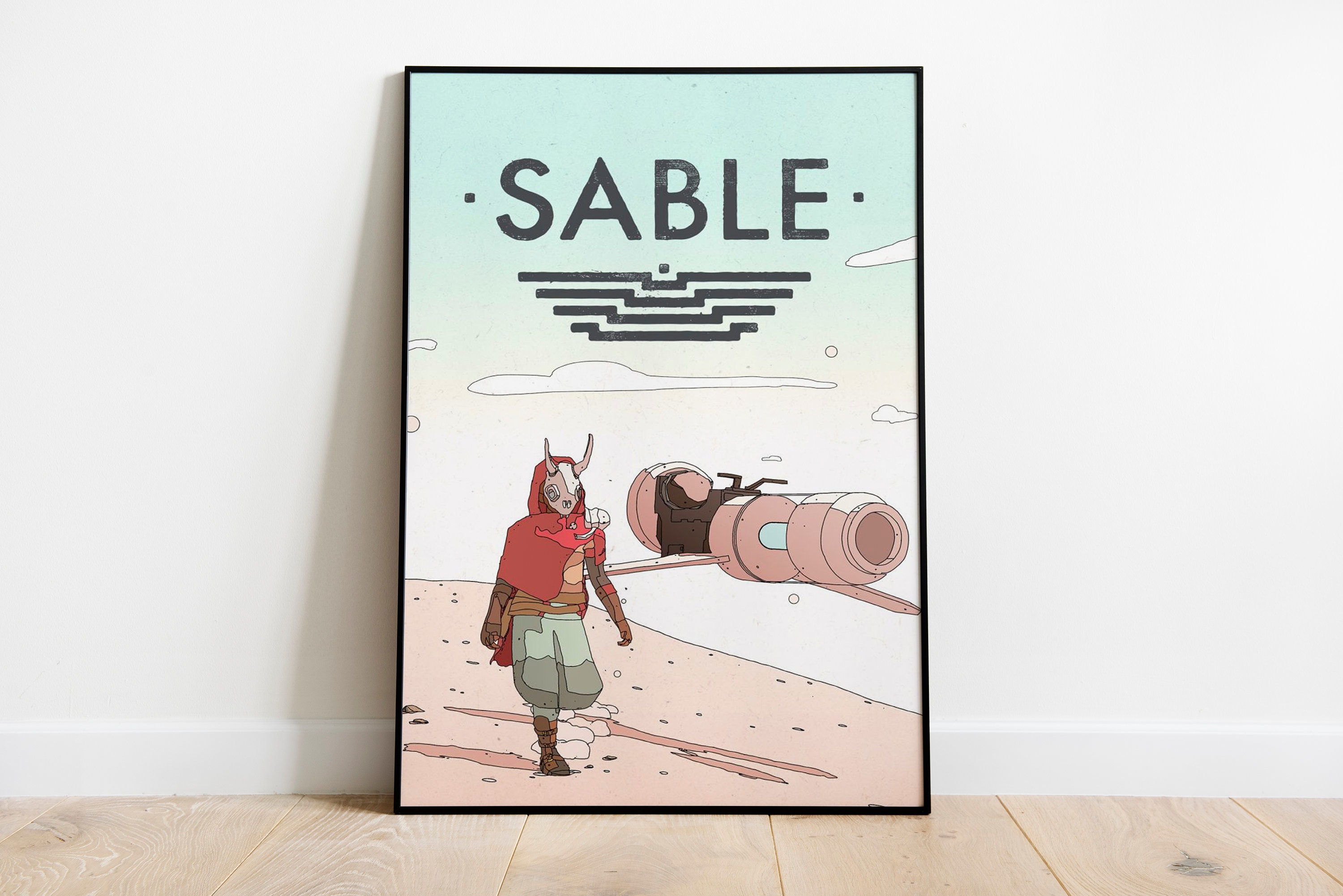 Sable Poster Print Gaming Poster Room Decor Wall Decor Gaming Decor ...