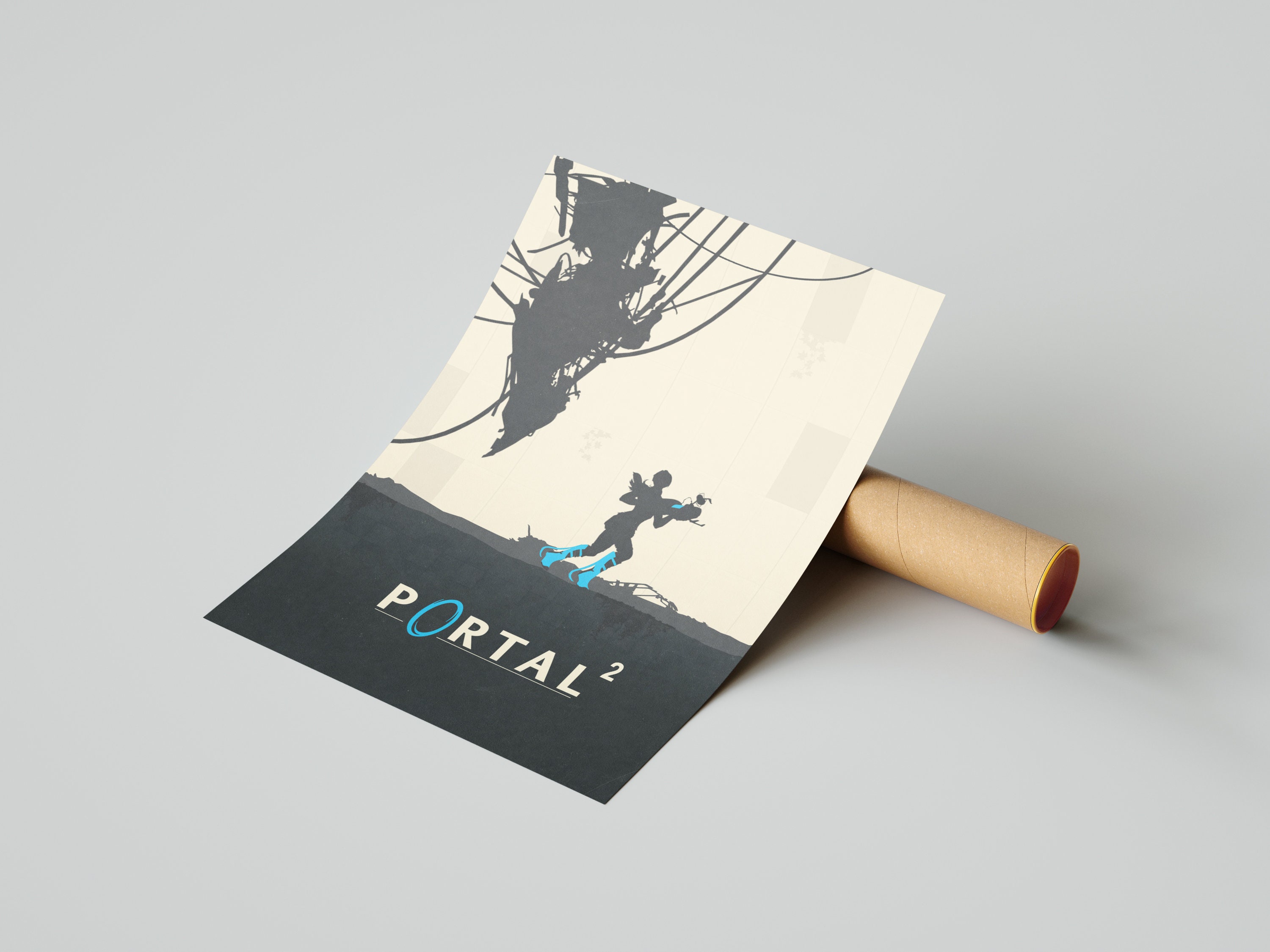 Portal 2 Poster Print Gaming Poster Room Decor Wall Decor Gaming Decor ... Portal 2 Poster Print Gaming Poster Room Decor Wall Decor Gaming Decor ...