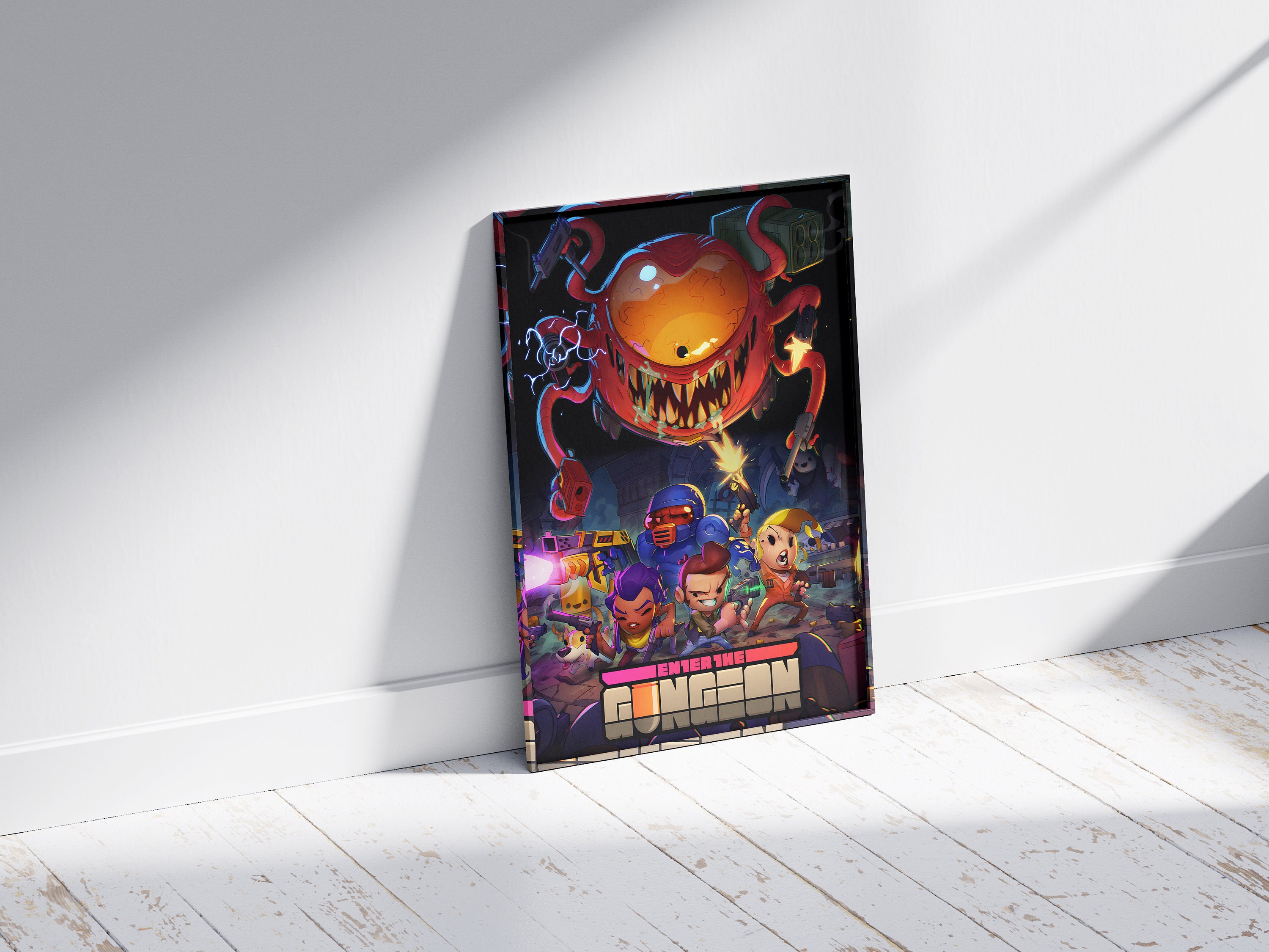 Enter the Gungeon Poster Print Gaming Poster Room Decor Wall Decor ...