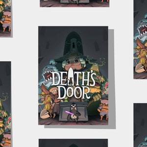 Death's Door Poster Print | Gaming Poster | Room Decor | Wall Decor ...