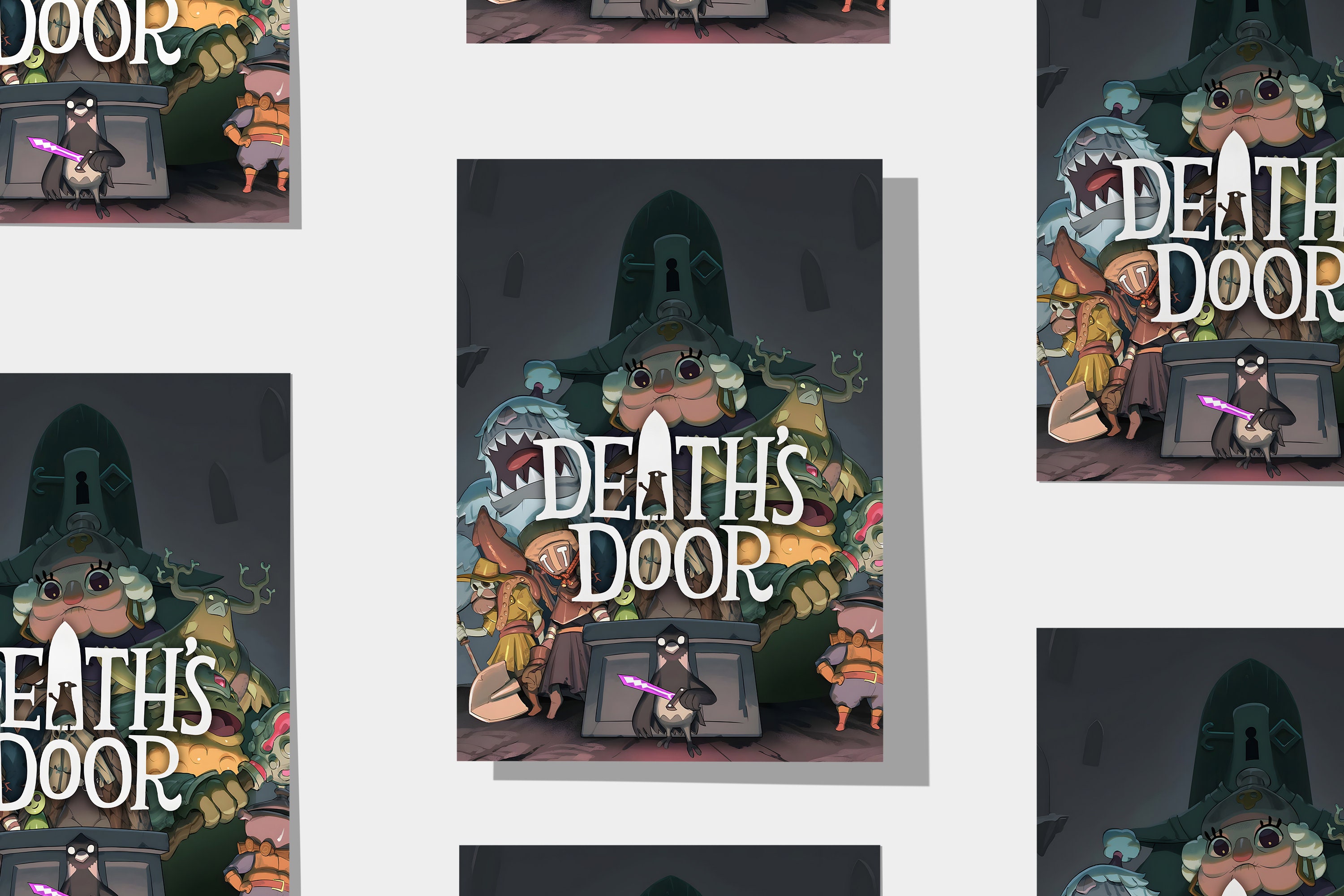 Poster de la porte de la mort Poster de jeu vidéo Décoration de la ...