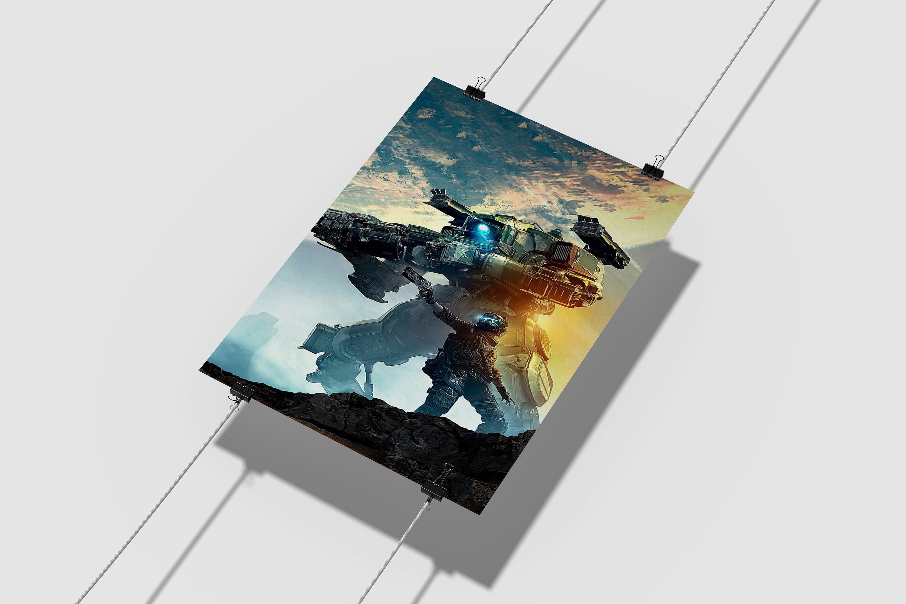 Titanfall 2 Poster Print Gaming Poster Room Decor Wall Decor Gaming Decor Gaming Gifts Video ...