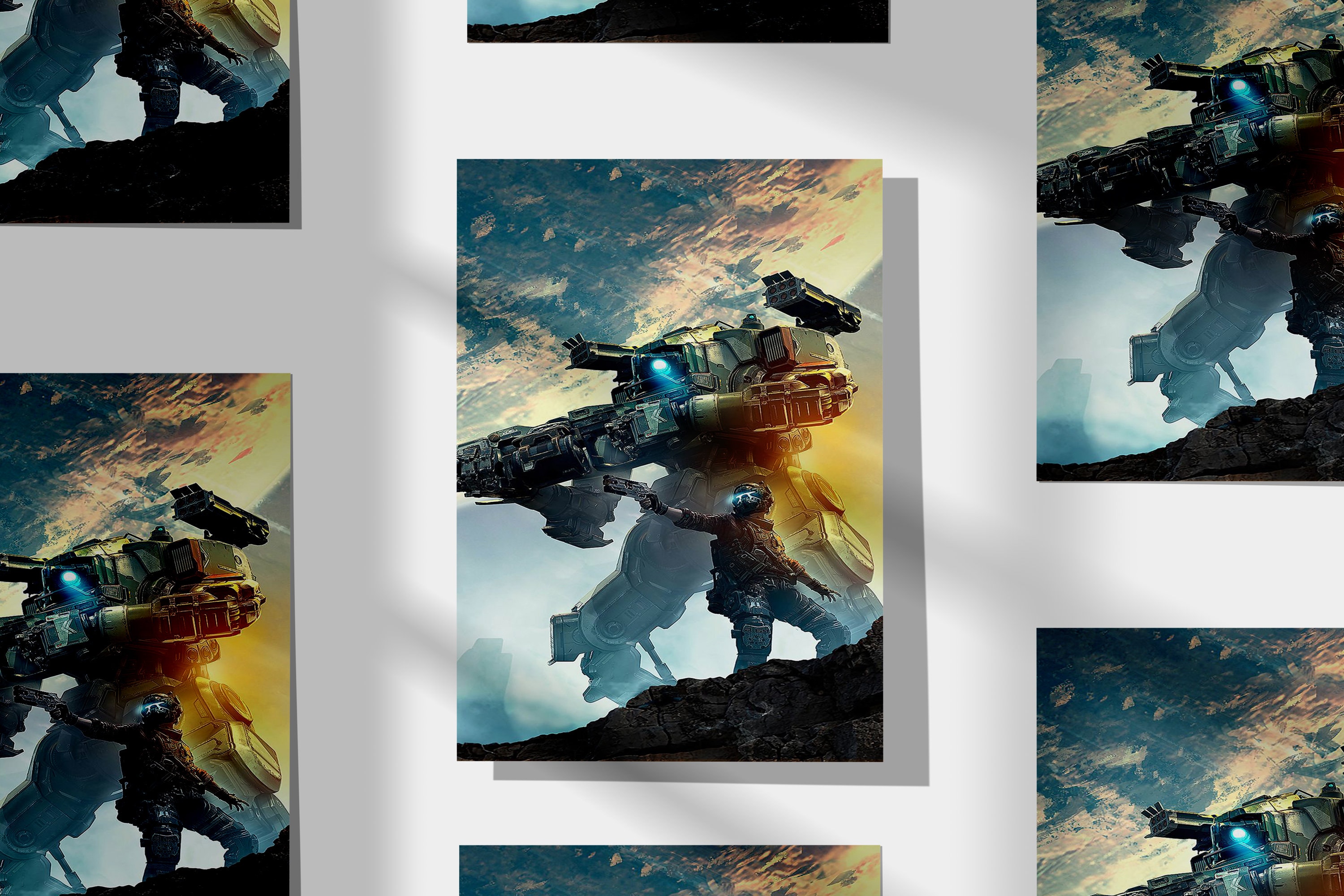 Titanfall 2 Poster Print Gaming Poster Room Decor Wall Decor Gaming Decor Gaming Gifts Video ...