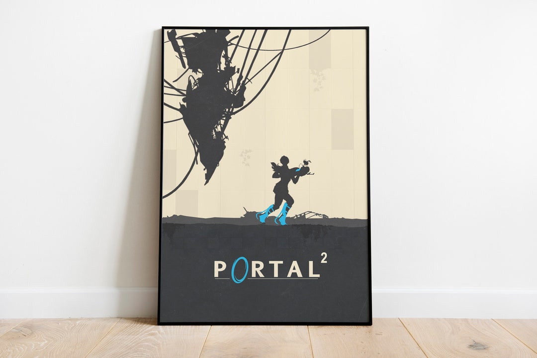 Portal 2 Poster Print | Gaming Poster | Room Decor | Wall Decor ... Portal 2 Poster Print | Gaming Poster | Room Decor | Wall Decor ...