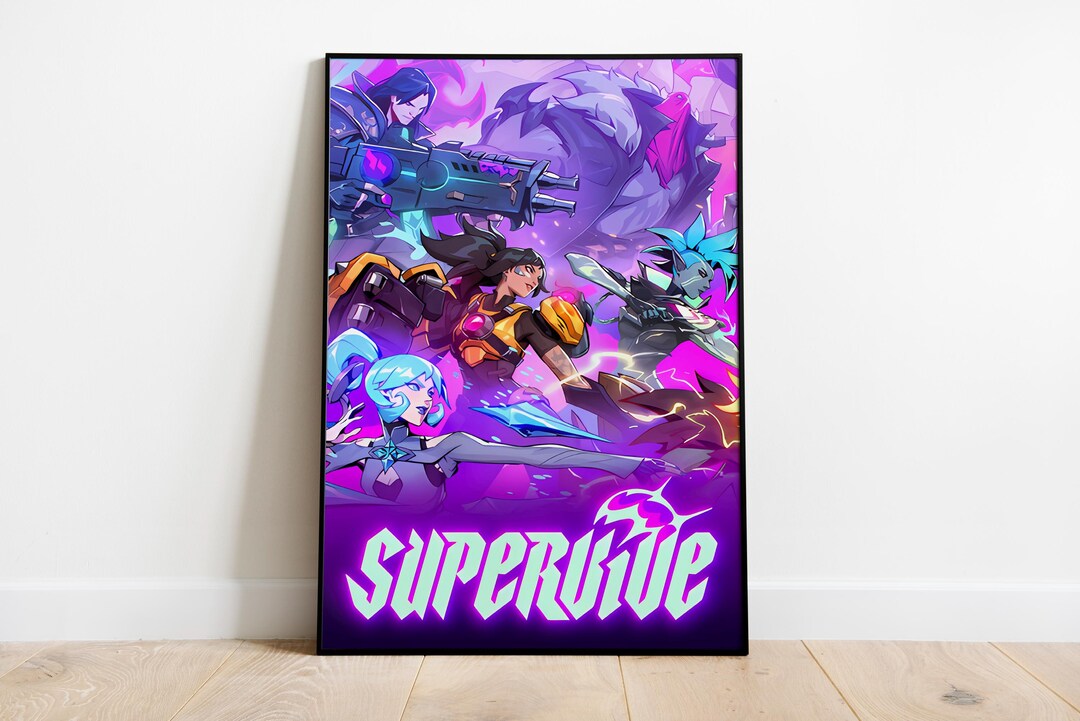 Supervive Poster Print | Gaming Poster | Room Decor | Wall Decor ...