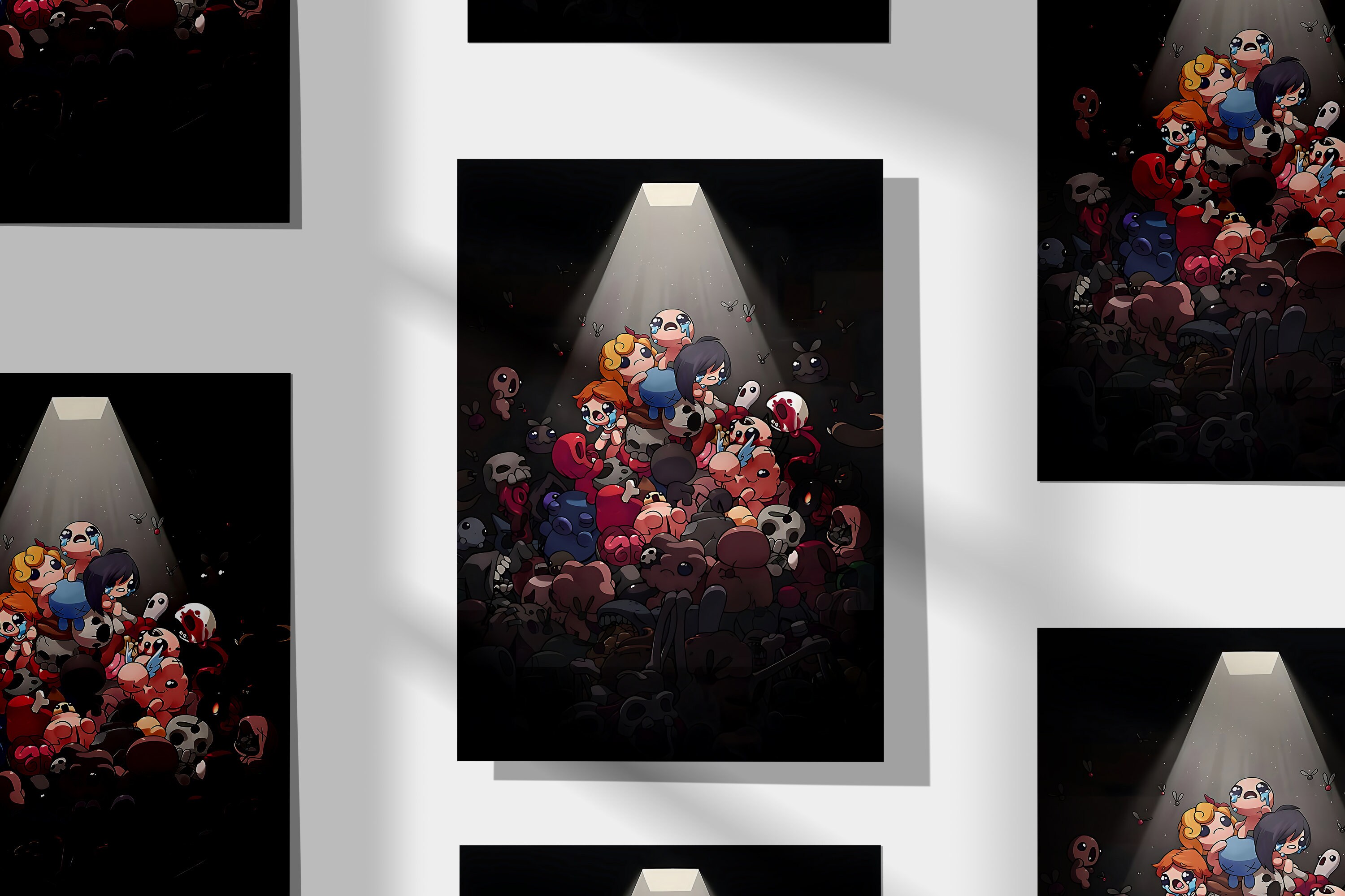 The Binding of Isaac Poster Print | Gaming Poster | Room Decor | Wall ...