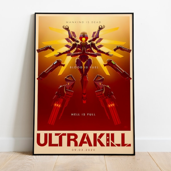 Ultrakill Posters - Etsy