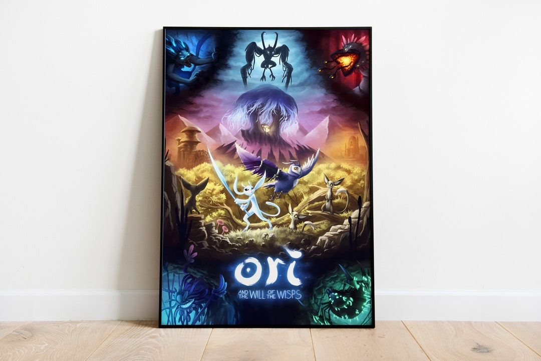 Ori Poster Print | Gaming Poster | Room Decor | Wall Decor | Gaming ...
