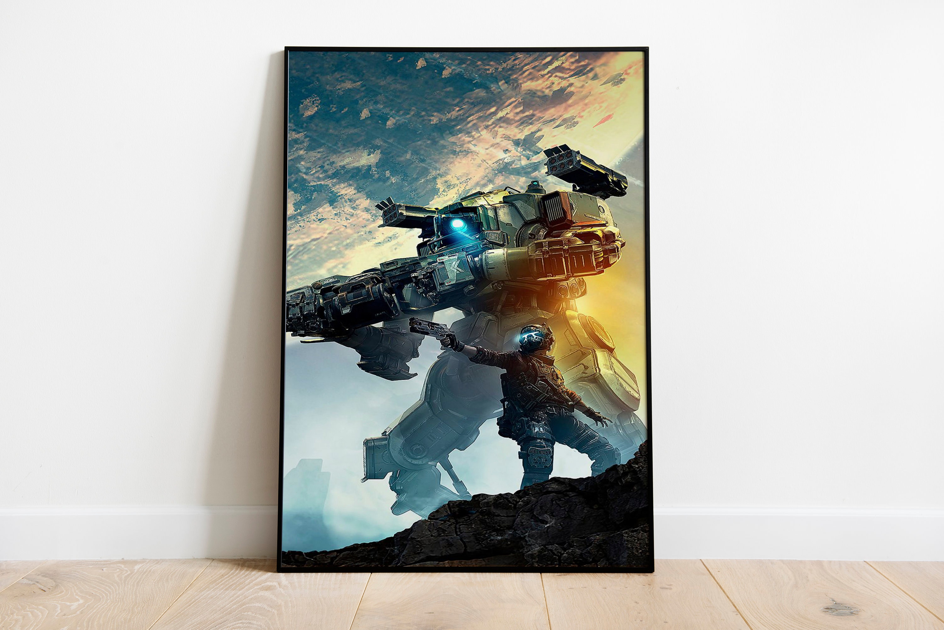 Titanfall 2 Poster Print Gaming Poster Room Decor Wall Decor Gaming Decor Gaming Gifts Video ...
