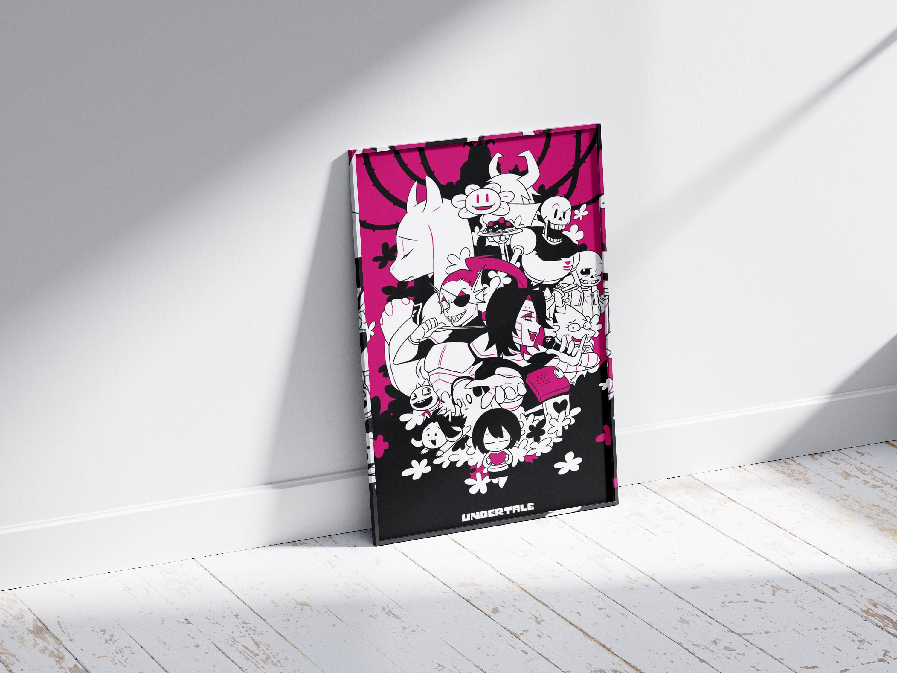 Undertale Poster Print Gaming Poster Room Decor Wall Decor Gaming Decor ...