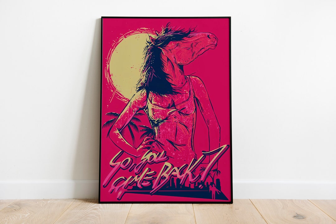 Hotline Miami Poster Print | Gaming Poster | Room Decor | Wall Decor ...