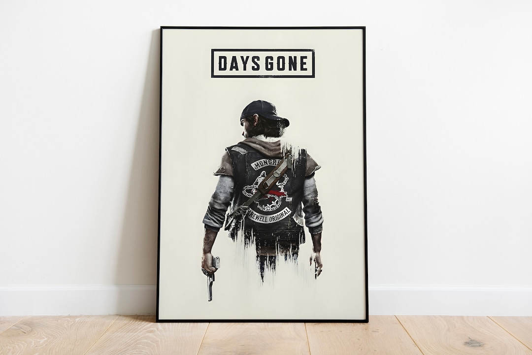 Days Gone Poster Print | Gaming Poster | Room Decor | Wall Decor ...