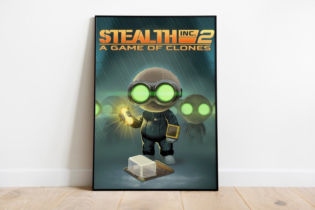 Stealth Inc. Poster Print | Gaming Poster | Room Decor | Wall Decor ...
