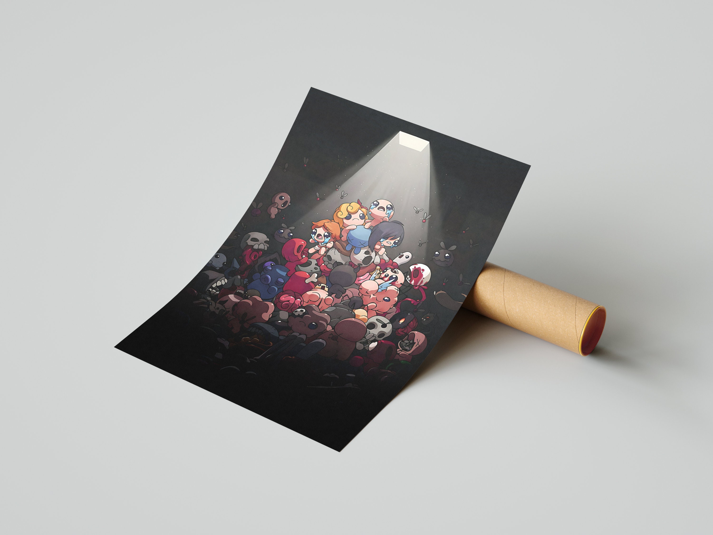 The Binding of Isaac Poster Print | Gaming Poster | Room Decor | Wall ...