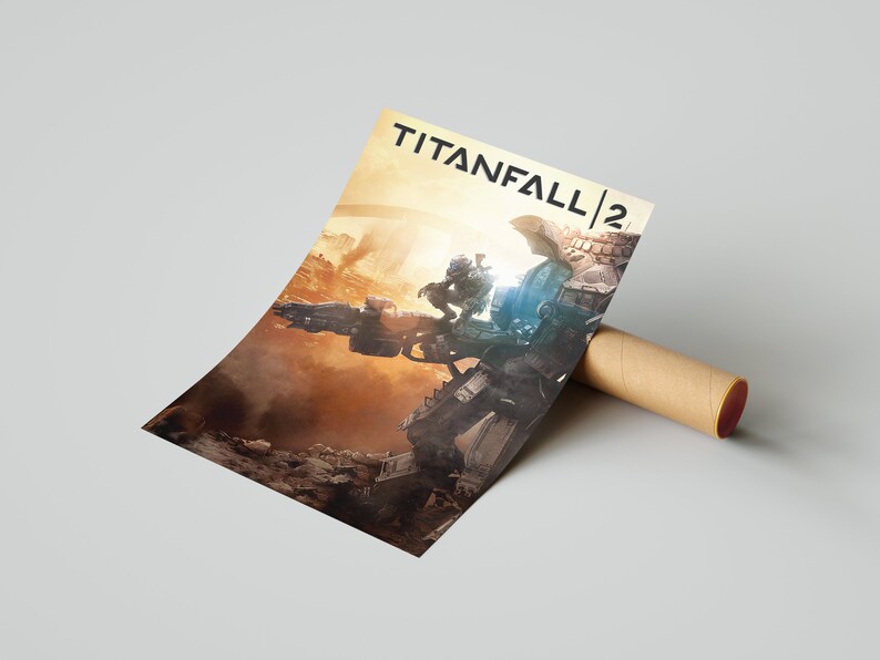 Titanfall 2 Poster Print Gaming Poster Room Decor Wall Decor Gaming Decor Gaming Gifts Video ...