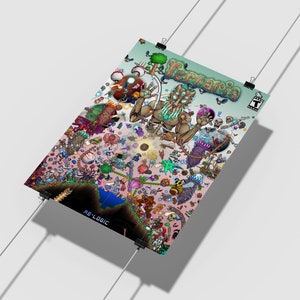 Terraria Poster Print | Gaming Poster | Room Decor | Wall Decor ...