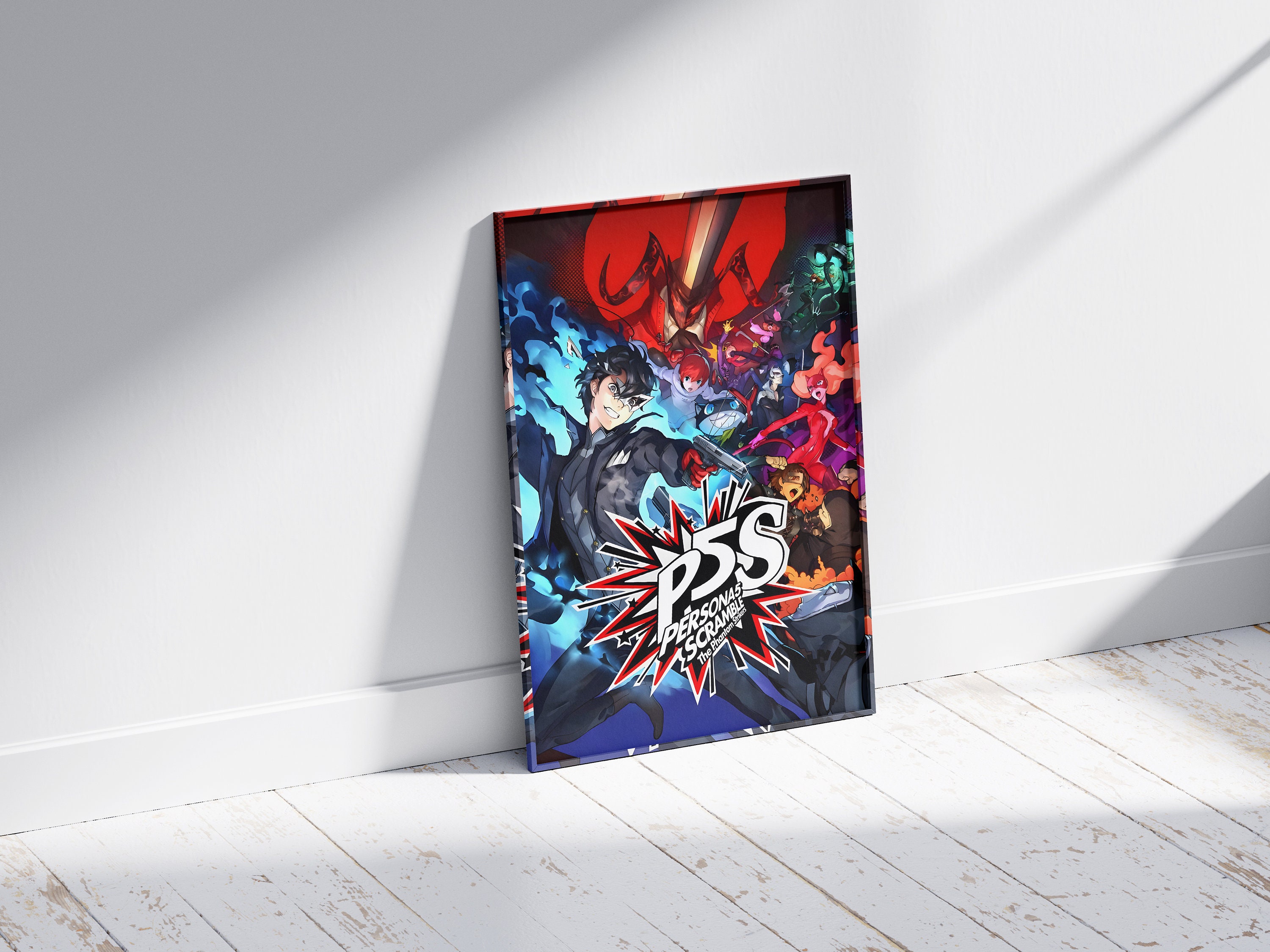 Persona 5 Poster Print | Gaming Poster | Room Decor | Wall Decor ...