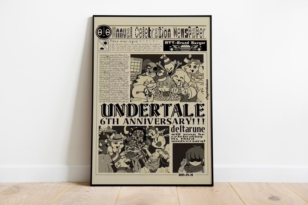 Undertale Poster Print | Gaming Poster | Room Decor | Wall Decor ...